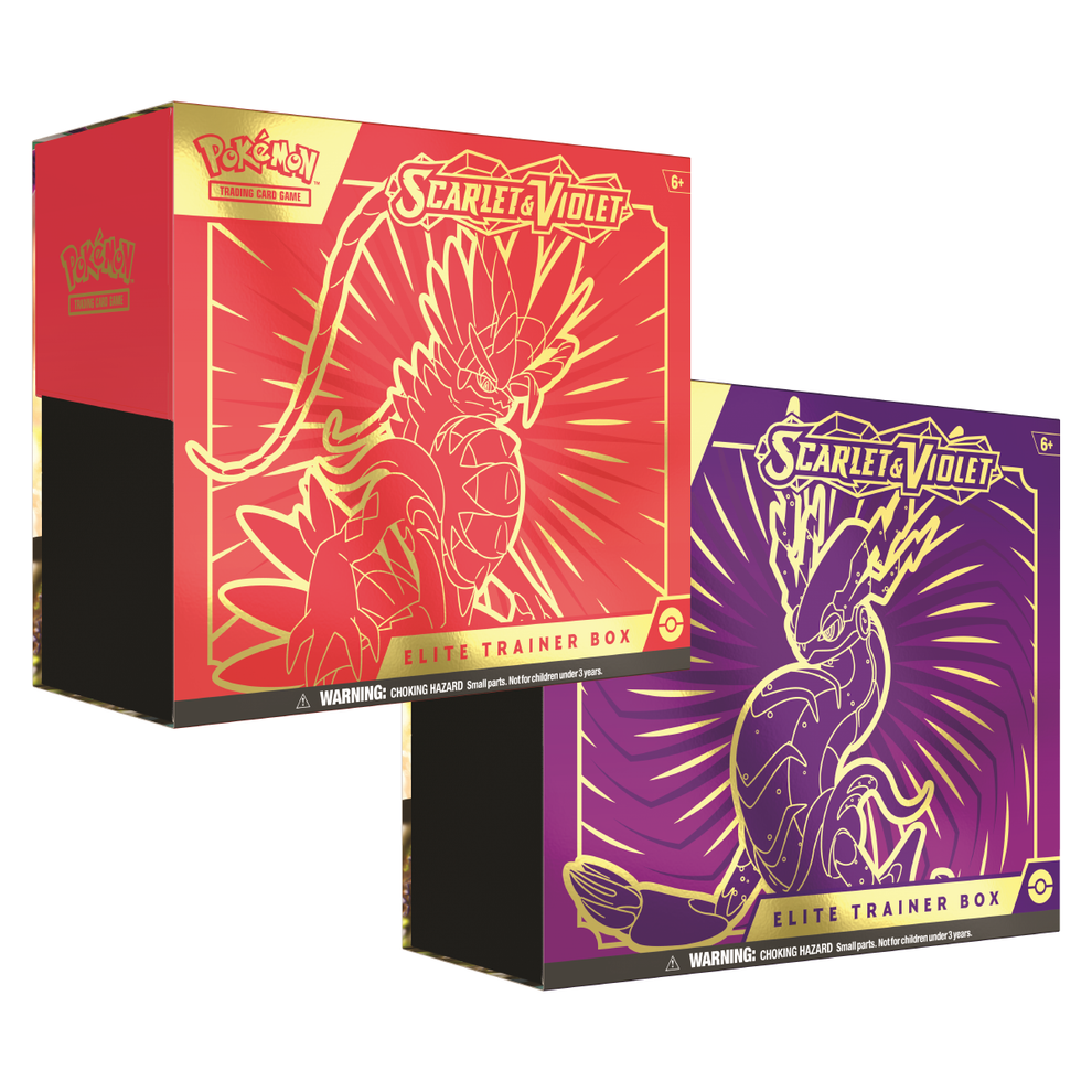 Scarlet & Violet Elite Trainer Box | Pokemon TCG – PokeSama