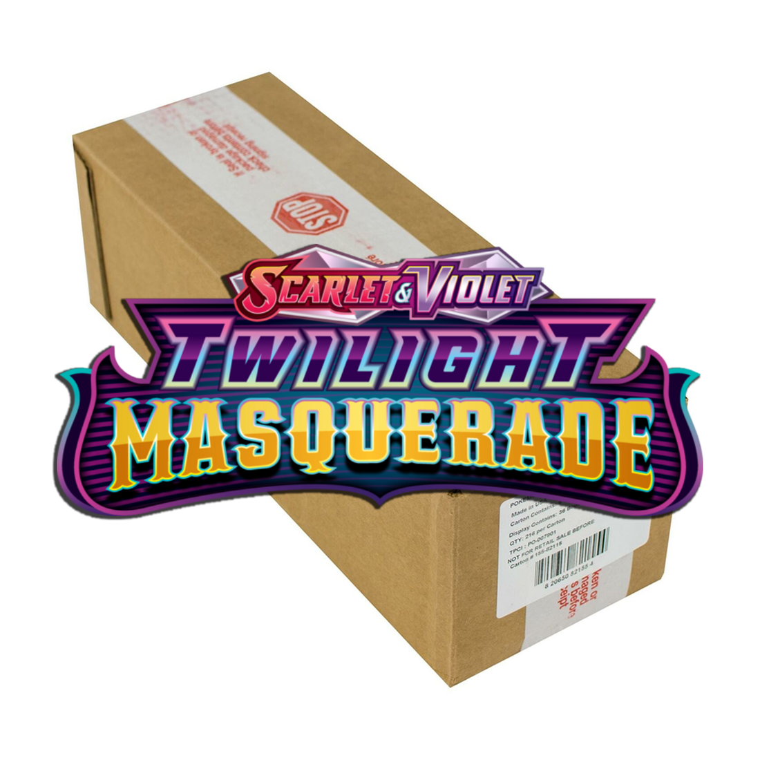 Twilight Masquerade Booster Box Case | Pokemon TCG – PokeSama